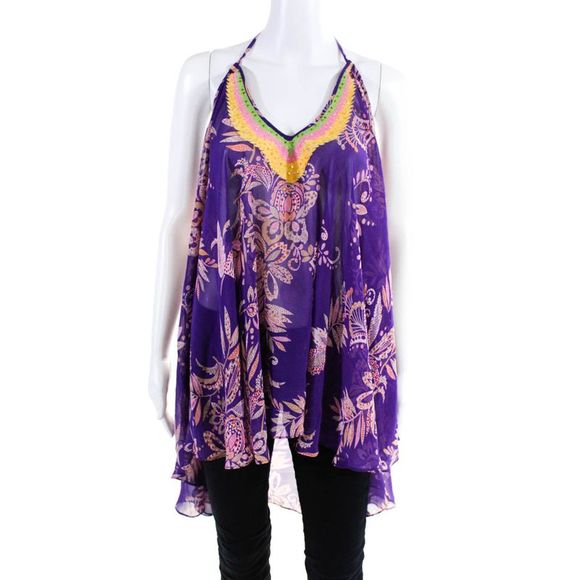 Moda International | Tops | Moda International Womens Halter High Low ...